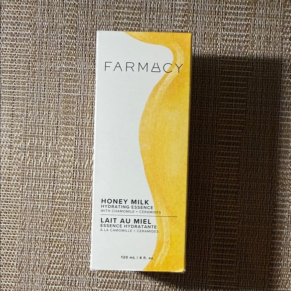 Farmacy | Skincare | Farmacy Honey Milk Essence With Yellow Design ...